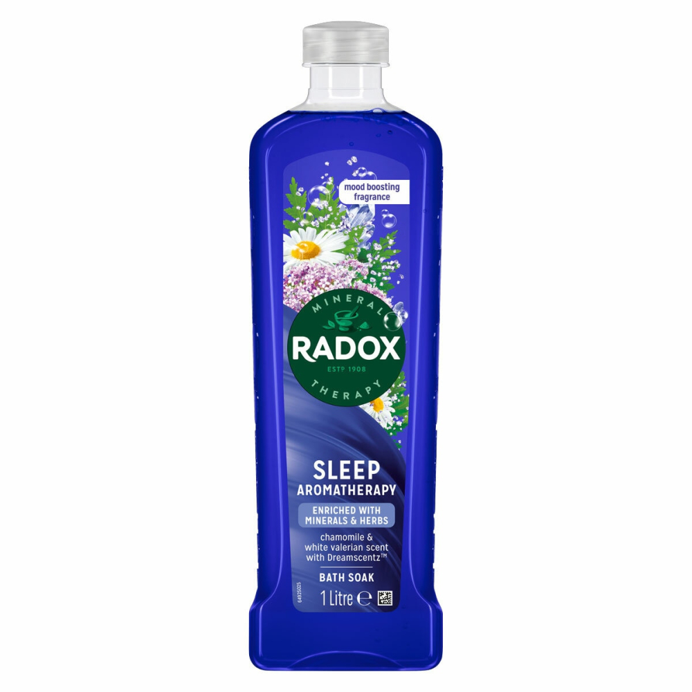 Radox Mineral Therapy Sleep Aromatherapy Bath Soak, 4 X 1L - Think Assemble