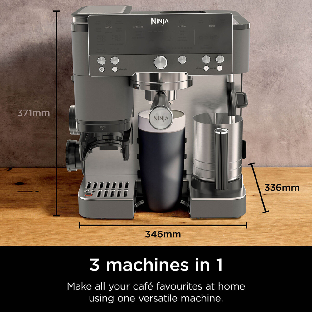 Ninja Luxe Café Premier Espresso Machine, ES601UKGM - Think Assemble