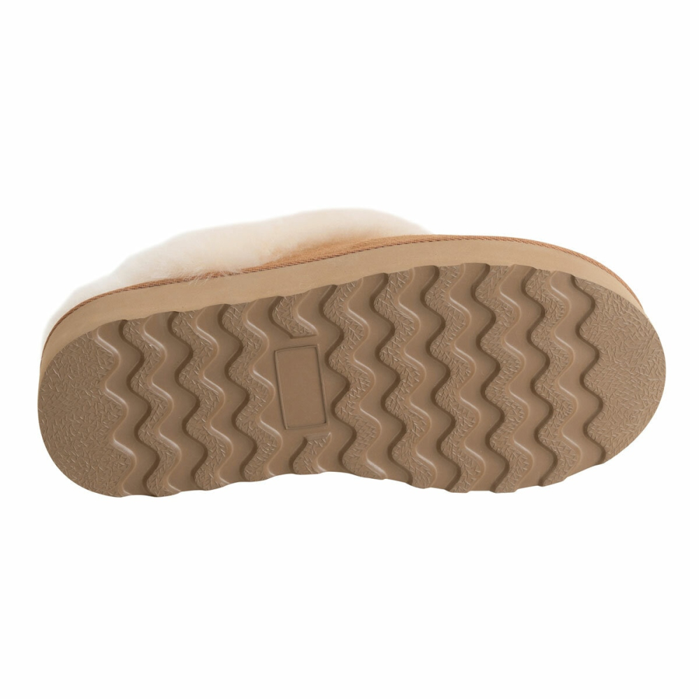 Kirkland Signature Women's Shearling Platform Slippers - Think Assemble