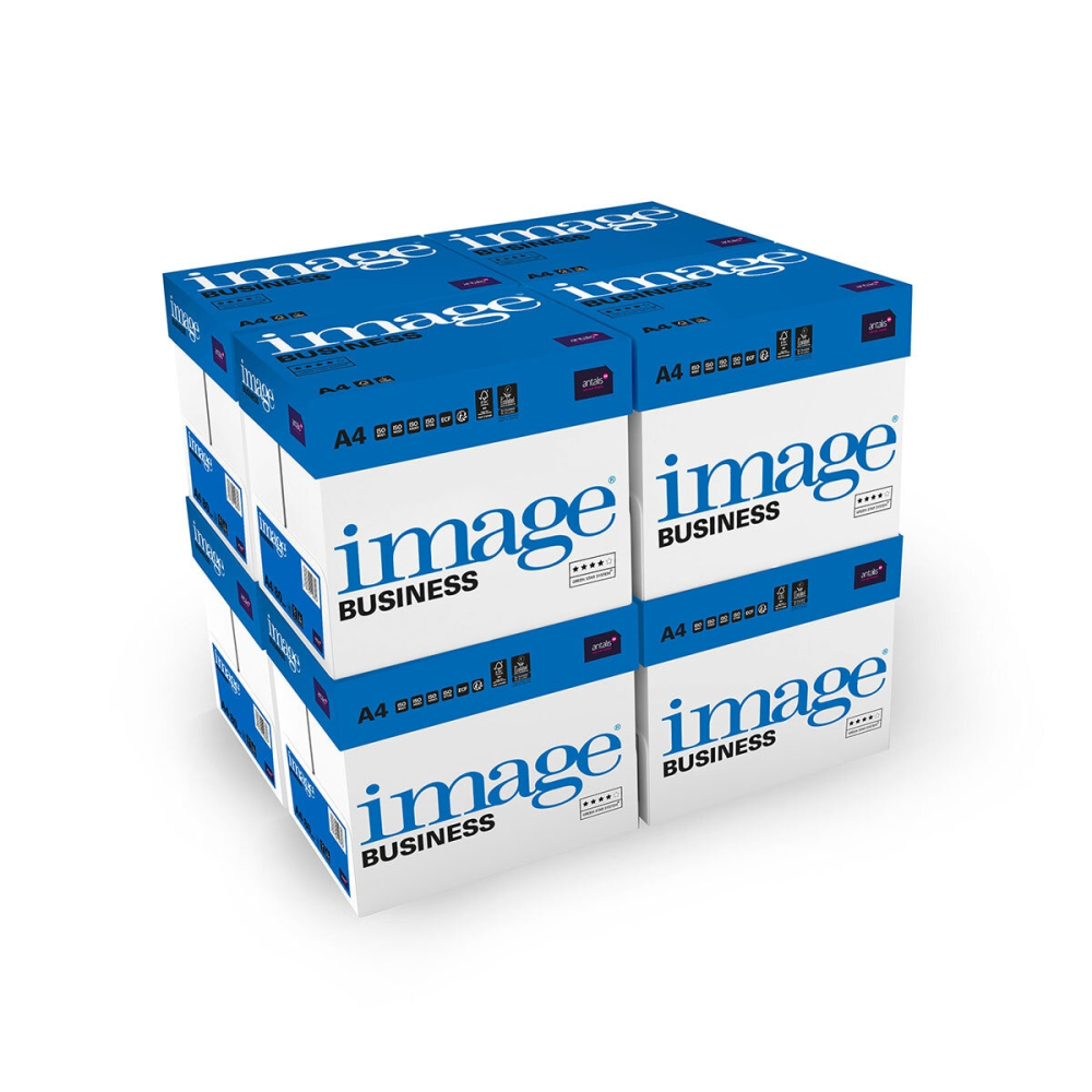 Image Business A4 80gsm, 8 Boxes Of White Paper - 20,000 Sheets - Think ...