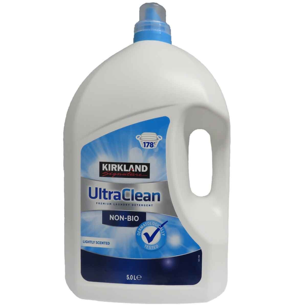 Kirkland Signature Ultra Clean Non Bio Laundry Liquid, 5L (178 Wash ...